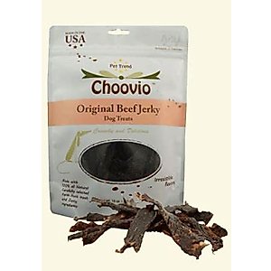 Choovio Beef Strips Dog Treats All Natural Made in USA 5 oz