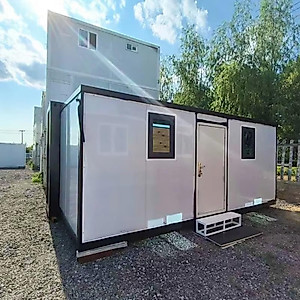20ft 30ft 40ft Luxury Living Building Cabin Expandable Container House Prefabricated Modular Container Site Office/Sandwich Panel Office