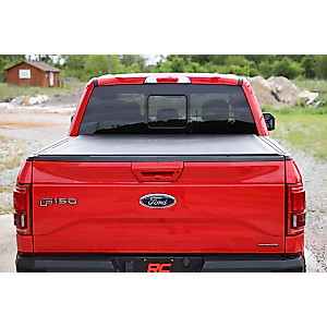 Rough Country Soft Roll-Up Bed Cover for 15-22 Ford F-150 | 5'5" - 48220550