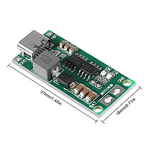 Multi-Cell 2S 3S 4S Type-C to 8.4V 12.6V 16.8V Step-Up Boost LiPo Polymer Li-Ion Charger 7.4V 11.1V 14.8V 18650 Lithium Battery (2S-2A)