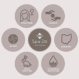 Spa-Da Kids Bath Bombs 8 Pack, Clean Gentle Safe Ingredients Free from Parabens & Harmful Chemicals, No Staining Skin or Tub, Make Bath Time Fun for Kids, Woman Owned Business Made for Moms