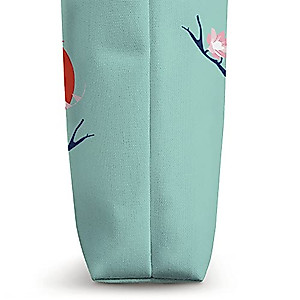 Disney Princess Mulan and Mushu Modern Art Deco Style Tote Bag