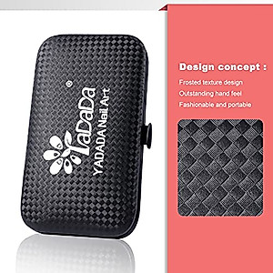 YADADA Manicure Set Nail Clippers Pedicure Kit -7 Pieces Stainless Steel Manicure Kit, Professional Grooming Kits, Nail Care Tools with Luxurious Travel Case(acrylic nail kit)