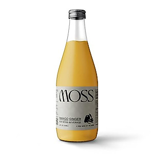 MOSS - Sea Moss Water - 13,000mg of Sea Moss in a Functional Beverage with Reverse Osmosis Water, Trace Minerals, and Electrolytes - Mango Ginger 4pk