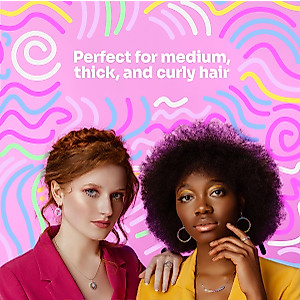 Wet Brush Thick Hair Detangling Brush, Pink - Ultra-Soft IntelliFlex Bristles Glide Through Tangles With Ease - Pain-Free Detangler for All Hair Types, Wet & Dry Hair