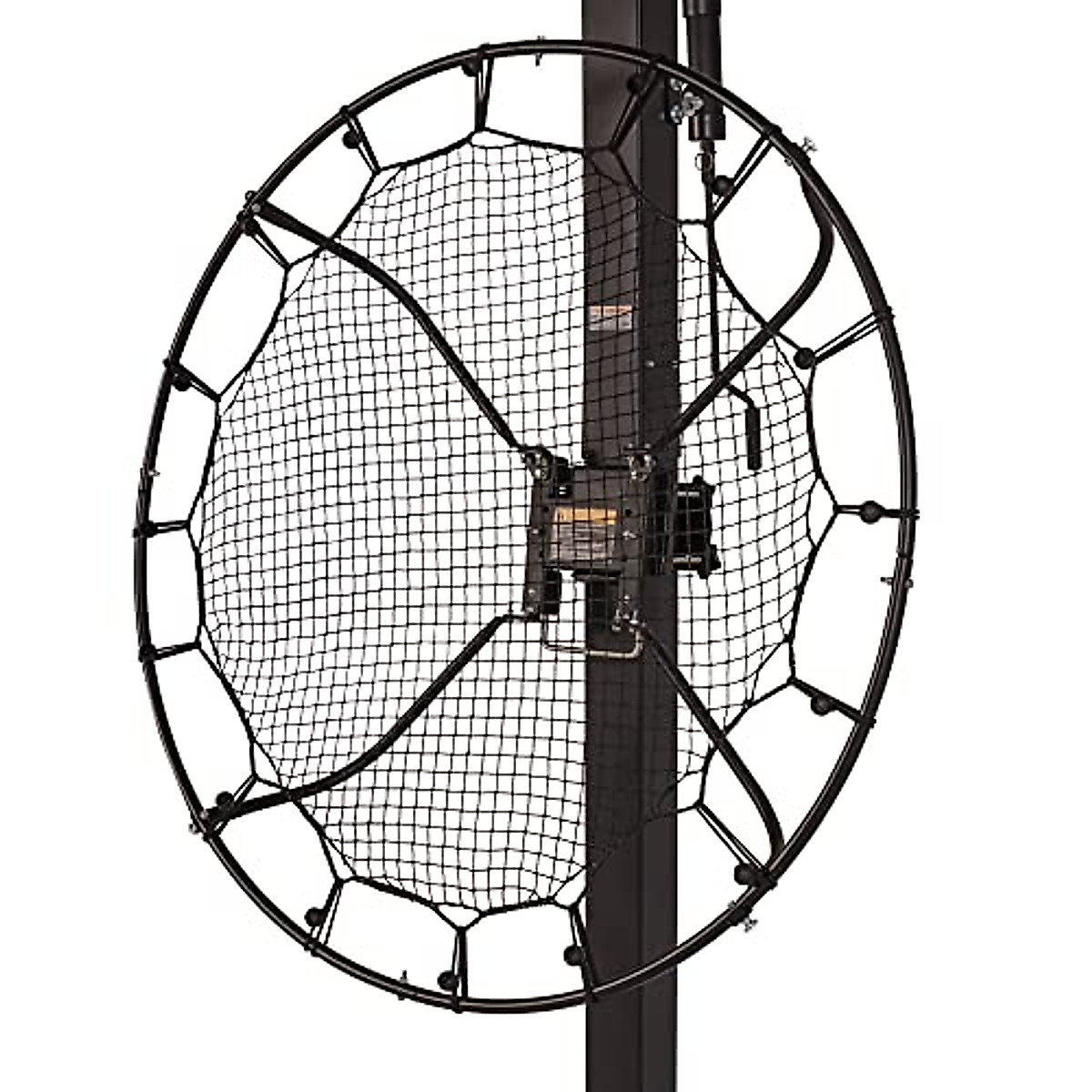 Silverback Multi-Sport Training Rebound Passback Net - Basketball Rebounder - Multisport Rebounder,Black