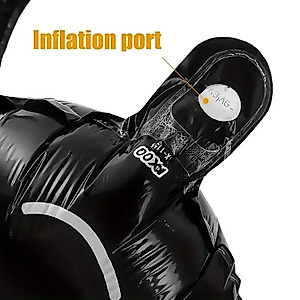 Halloween Balloons 2PCS Giant Black Spider Balloons Party Balloons Big Halloween Spider Foil Balloons Black Party Balloons Cute Birthday Decorations Halloween Foil Balloons Decorative Foil Balloons