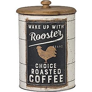 Primitives by Kathy Farmhouse Tin Canisters, Sugar, Coffee, Flour