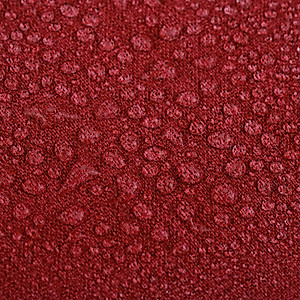 Ruisita 2 Pack 18 x 18 Inches Waterproof Pillow Covers Square Garden Cushion Case Decorative Outdoor Throw Pillow Covers for Home Garden Patio (Red)