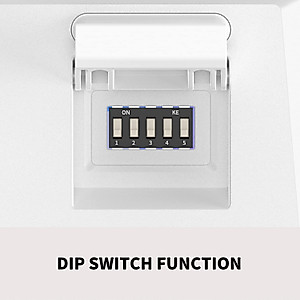 CIY TES84 Hot-Swappable Mechanical Keyboard with CNC Aluminum Case, RGB Wireless/Wired Gaming Keyboard, Double Shot Keycaps,2000mAh Battery (Gateron Yellow, White) (84Keys)