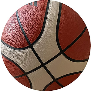 BMP WINNING IS A HABIT Basketball Size 7 - Suitable for Male and Female Basketball Players Aged 13 Years and up - Official Weight Specifications with a Circumference of 29.5 (75cm)