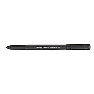Paper Mate Ballpoint Pens, Write Bros. Black Ink Pens, Medium Point (1.0mm), 60 Count