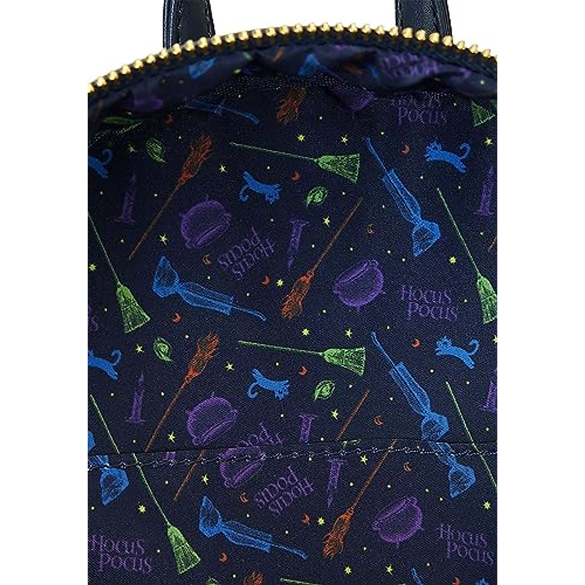 Loungefly Hocus Pocus Poster Glow Double Strap Shoulder Bag