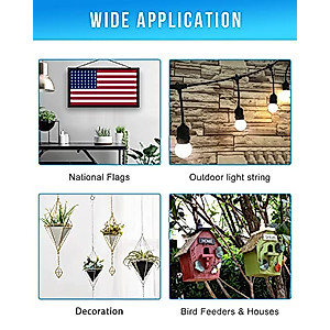 EVISTTER 30 Pack String Light Hooks Outdoor Silver,2.2In Screw-in Hooks for Outdoor String Lights,Q Hanger Hooks Outdoor for Decoration Hanging