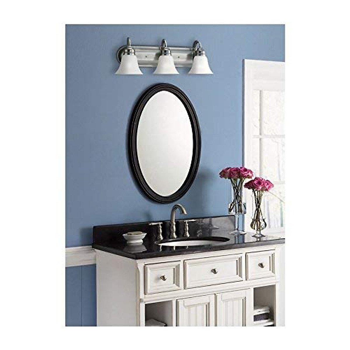 Sea Gull Lighting 44851-05 Gladstone Wall/Bath Vanity Style Fixture, Two - Light, Chrome