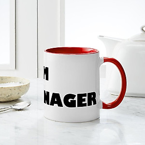 CafePress Im Mr. Manager Mugs Ceramic Coffee Mug, Tea Cup 11 oz