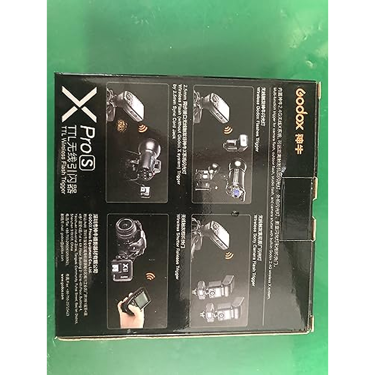 Godox XPro-S TTL Wireless Flash Trigger for Sony Camera, 2.4G Wirless Flash Transmitter HSS 1/8000s, TTL-Convert-Manual Function, 11 Customizable Functions, Big LCD Screen, 16 Groups and 32 Channels