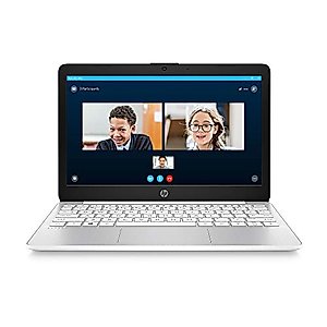 HP Stream 11.6-inch HD Laptop, Intel Celeron N4000, 4 GB RAM, 32 GB eMMC, Windows 10 Home in S Mode with Office 365 Personal for 1 Year (11-ak0020nr, Diamond White)