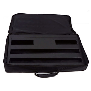 TUOREN Portable Gig Bag Guitar Effects Pedal Board Carry Bag 23.6 x 13 x 4inch Black