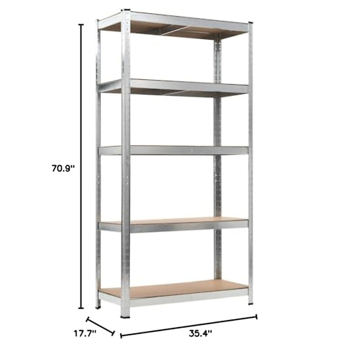 ZQQLVOO Multi-Purpose Tool Holder Storage Shelf Shoe Storage Rack Light Duty Garage Storage Indoor and Outdoor,Shelving Unit for Your Kitchen, Office, Garage, and More,Heavy-Duty Storage Rack 2 pcs