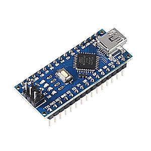 ALMOCN 2pcs for Nano V3.0 Module ATmega328P 5V 16MHz CH340G Chip Microcontroller Development Board USB Cable for Arduino