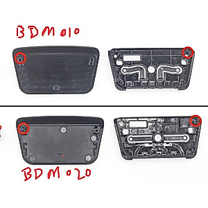 BootUS TLOU2 Fan Art Replacement Abby Plus Touchbar Front Housing Shell Faceplate PS5 Controller, Matte Black