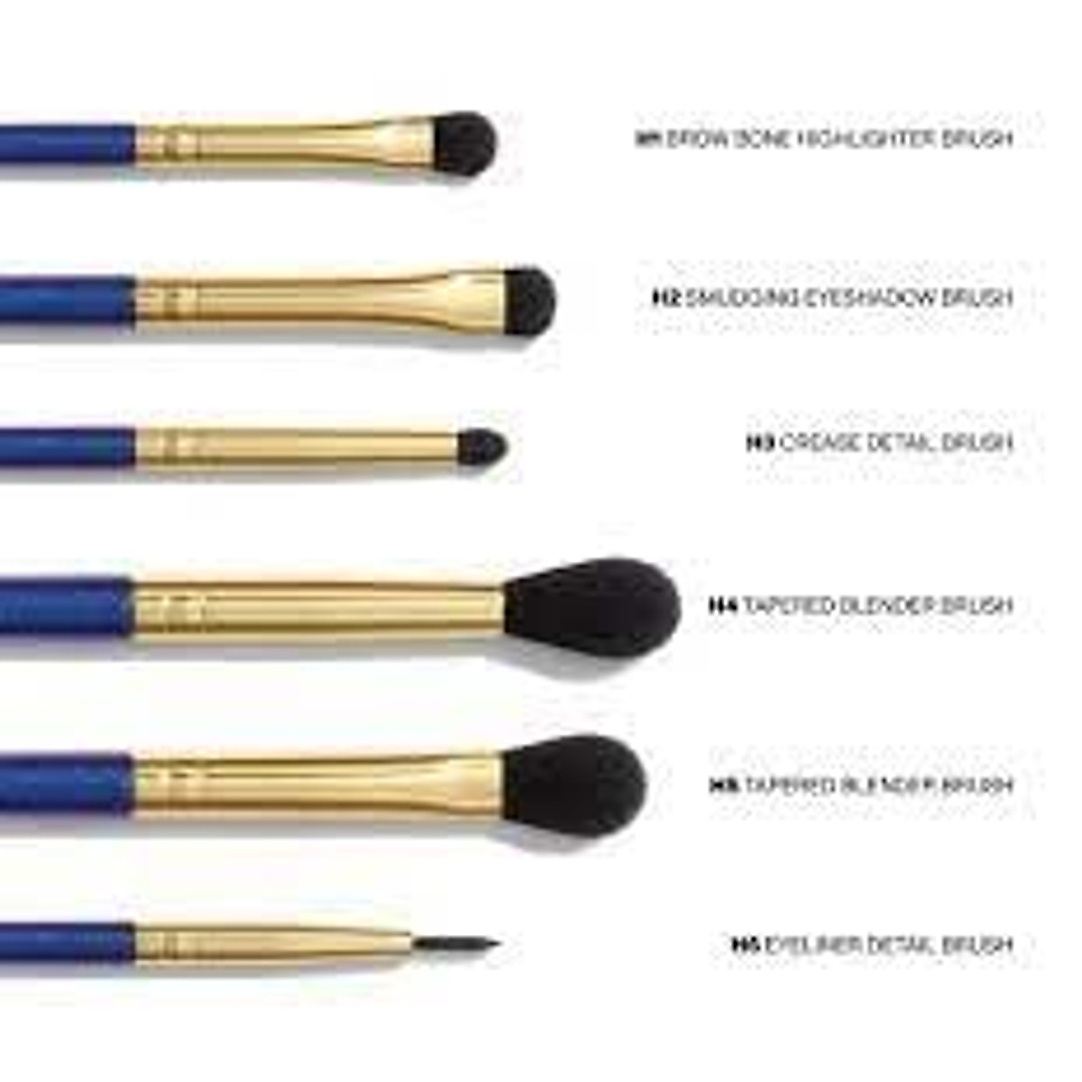 MORPHE THE MORE THE MERRIER 6-PIECE EYE BRUSH SET