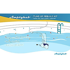 Amptyhub Rebuild Repair Kit Replacement for Zodiac Polaris Automatic Pool Cleaner 180 280