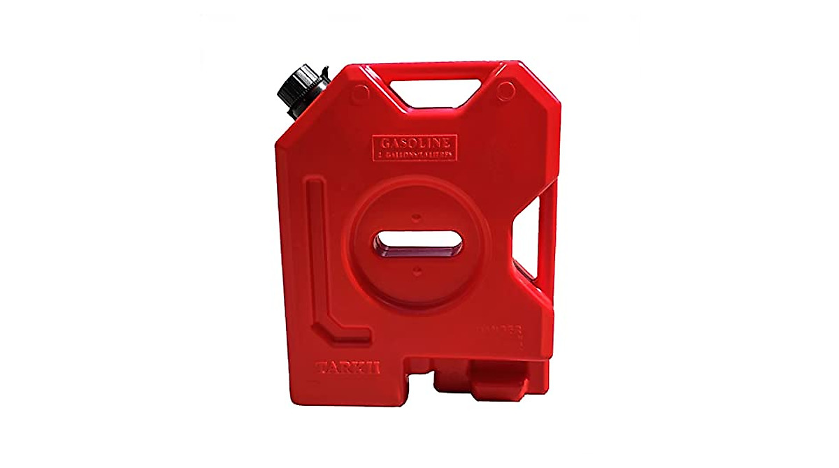 TARKII 2-Gallon Gasoline Container - Durable Portable Fuel Can