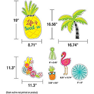 Schoolgirl Style - Simply Stylish Tropical | Life Is Sweet Bulletin Board Set, 25 Pieces