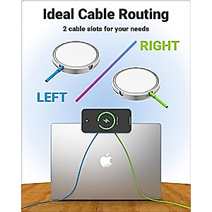 Fumuxry Continuity Camera Mount for MacBook Air, Pro Compatible with Magsafe for iPhone 14/13/ 12 Series, iPhone Webcam Mount for iOS 16 & macOS Ventura