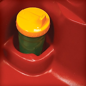 Radio Flyer, Deluxe Family Wagon with Canopy, Plastic Red Wagon, for Ages 1.5+