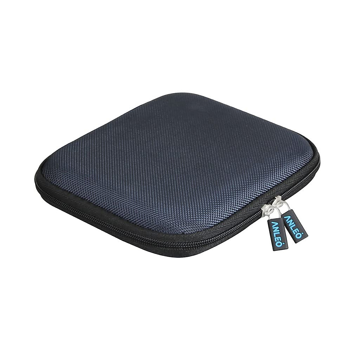 Anleo Hard Travel Case for SanDisk 500GB 1TB 2TB 4TB Extreme PRO Portable SSD (Black+Orange, Case for 2 Hard Drives)