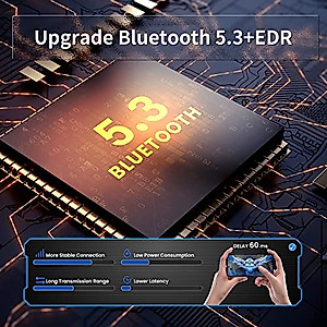 BETMI - True Wireless Earbuds - in-Ear Bluetooth5.3 Headphones - 40H Playtime, IPX5 Waterproof TWS with Dual Mic for Sport, Light-Weight Earphones for Android iOS/iPhone - White