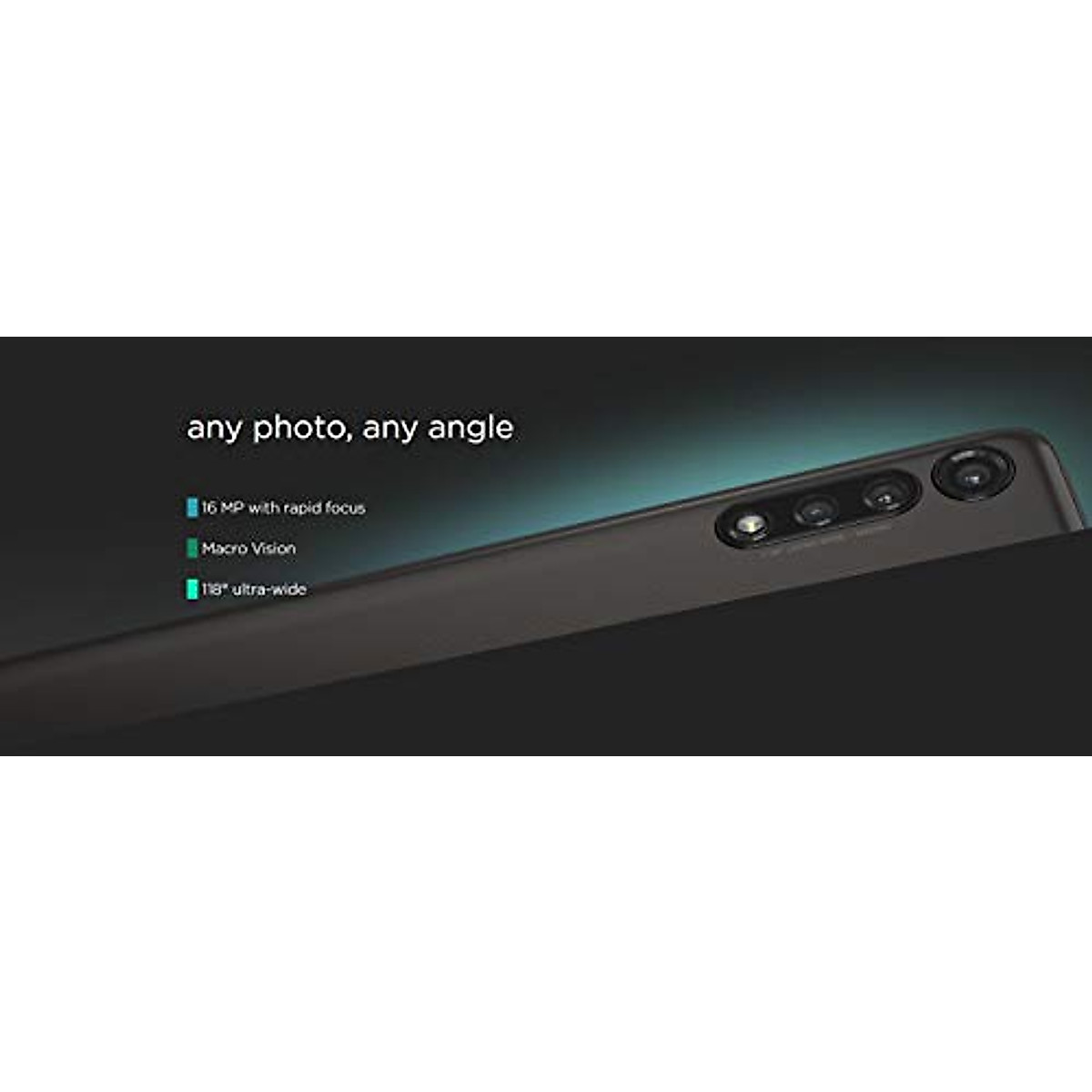 Moto G Power | 3-Day Battery | Unlocked for GSM & Verizon| Made for US by Motorola | 4/64GB | 16MP Camera | 2020 | Black (Renewed)