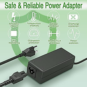 65W 45W Type C USB C Laptop Charger Compatible with Lenovo ThinkPad T480 T580 T480S X280 E580 Chromebook C330 S330 S340 100e 300e 500e Yoga C930 T590 A485 AC Adapter Power Supply