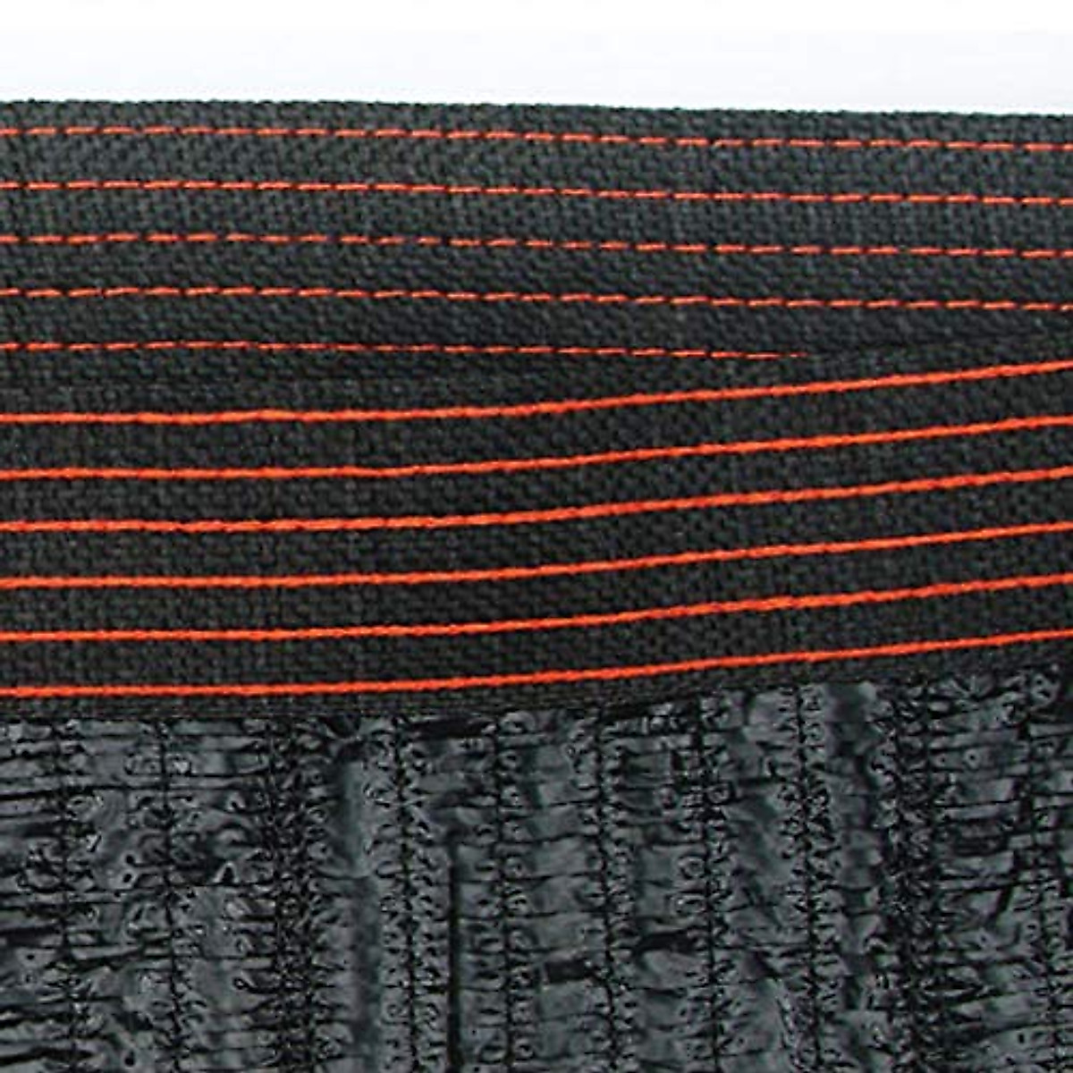 Gqq Black Shade Net Cloth Sunblock Privacy Screen Fabric Sun Mesh Net Shade Rate 95% Garden Patio Railing Window，Can be Used in courtyards, Rooftops, carports, etc.