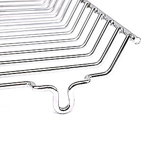 Hisencn Grill Warming Rack for Char Griller 5050 3001 5650 5072 3008 Stainless Steel Warming Rack Replacement for Gas & Charcoal Grill Char-Griller 5050 5650