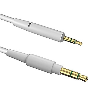 Geekria Audio Cable Compatible with Bose QuietComfort SE, QC SE, QC 45, QC 35 Series II, QC 35, QC 25, NC 700, 700 ANC, SoundLink II Cable, 2.5mm Replacement Stereo Cord (4 ft / 1.2 m)