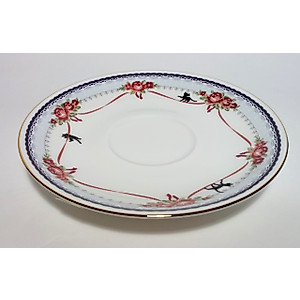 Noritake Kiki's Delivery Service JIJI Tea Cup Sorcerer Blue From Japan New