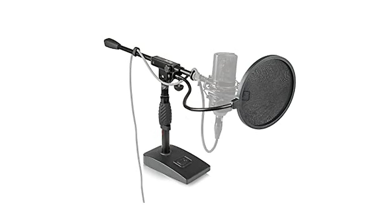 Gator Frameworks Microphone Boom Arm & Pop Filter