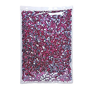Jelly AB Resin Non Hot Fix Rhinestones 2-6mm Flatback Plastic Crystals Strass Glitters Stone Bulk Big Package for DIY