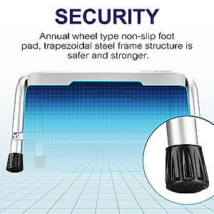 HBTower Step Stools for Adults Kids with Non-Slip Rubber Feet, Heavy Duty Stepping Stools for Bedroom Kitchen Bathroom, Bed Steps for High Beds