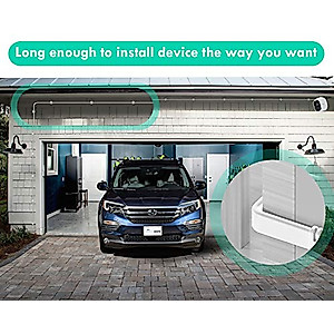 Itramax 30 Feet Right Angled Micro USB Power Cable with QC 3.0 Charger Brick,Power Supply Adapter and Charging Cord,Outdoor Quick Charger Compatible for Arlo Pro,Arlo Pro 2,Arlo Go,Arlo Security Light