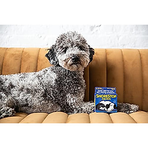 SnoreStop for Pets 20 Chewable Tablets I Natural Anti-Snoring Solution I Snore Relief for Dogs Cats I Stop Snoring Aid I Sleep Remedy I Device Free I Helps Stop Snores I Anti-Snore Aid