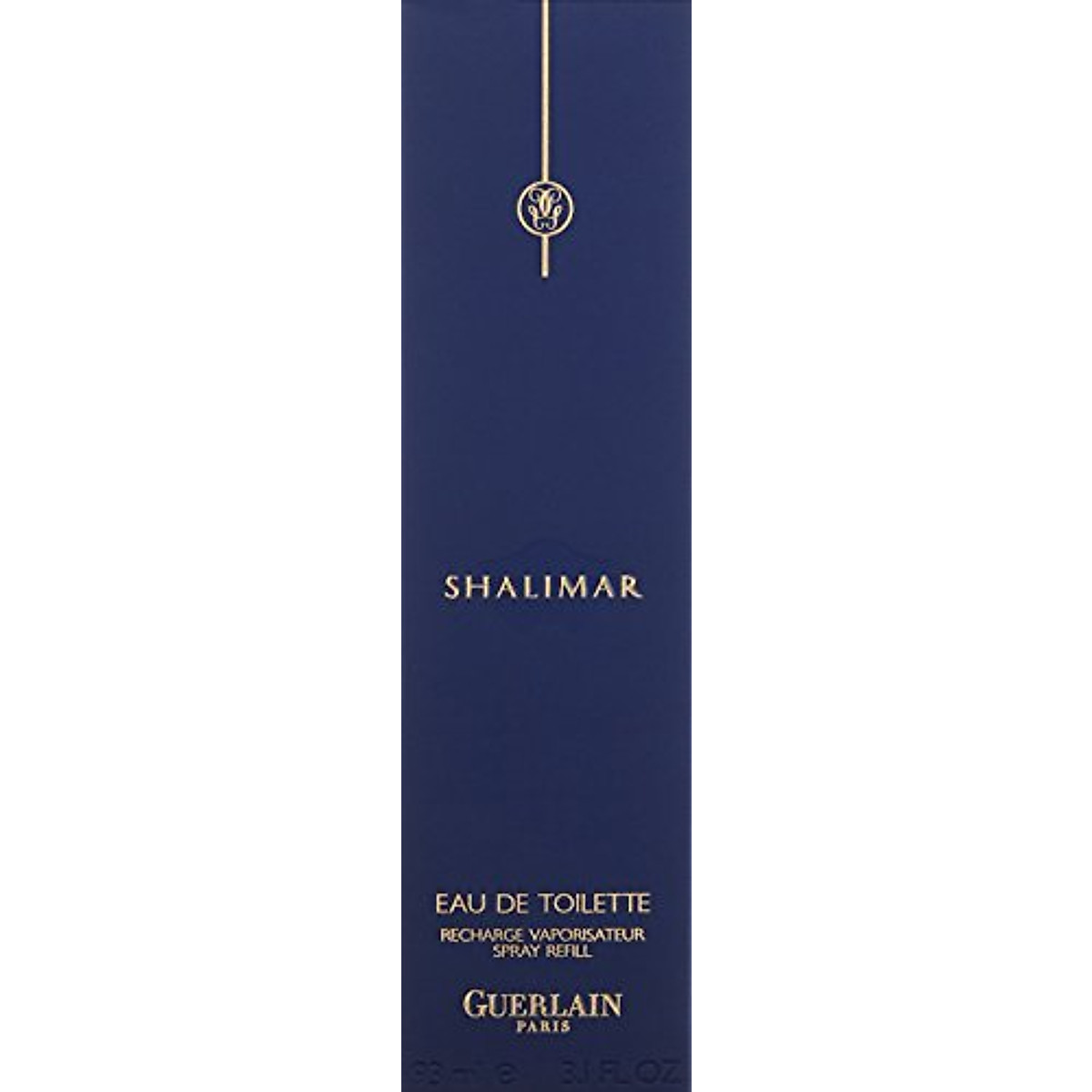 Shalimar Eau de Toilette Spray Refill for Women by Guerlain 3.1 Oz / 93 Ml Refill