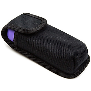POLICE 628 Stun Gun with LED Flashlight and Siren Alarm, Purple