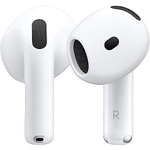 Apple AirPods 4 Wireless Earbuds, Bluetooth Headphones, with Active Noise Cancellation (Renewed)