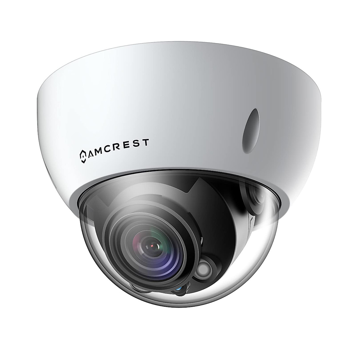 Amcrest 4K Optical Zoom IP Camera, Varifocal 8MP Outdoor POE Camera Dome, Security Camera, 2.7mm~13.5mm Lens, IP67 Weatherproof, IK10 Vandal Resistant, MicroSD Recording (IP8M-VD2793EW)