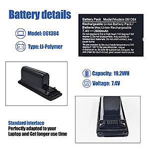 JGTM 061384 Speaker Battery for Bose Soundlink Mini I one/Bose SoundLink Mini Bluetooth Speaker one/Bose SoundLink Mini Bluetooth Speaker I/Bose Mini I 061385 061386 063404 063287